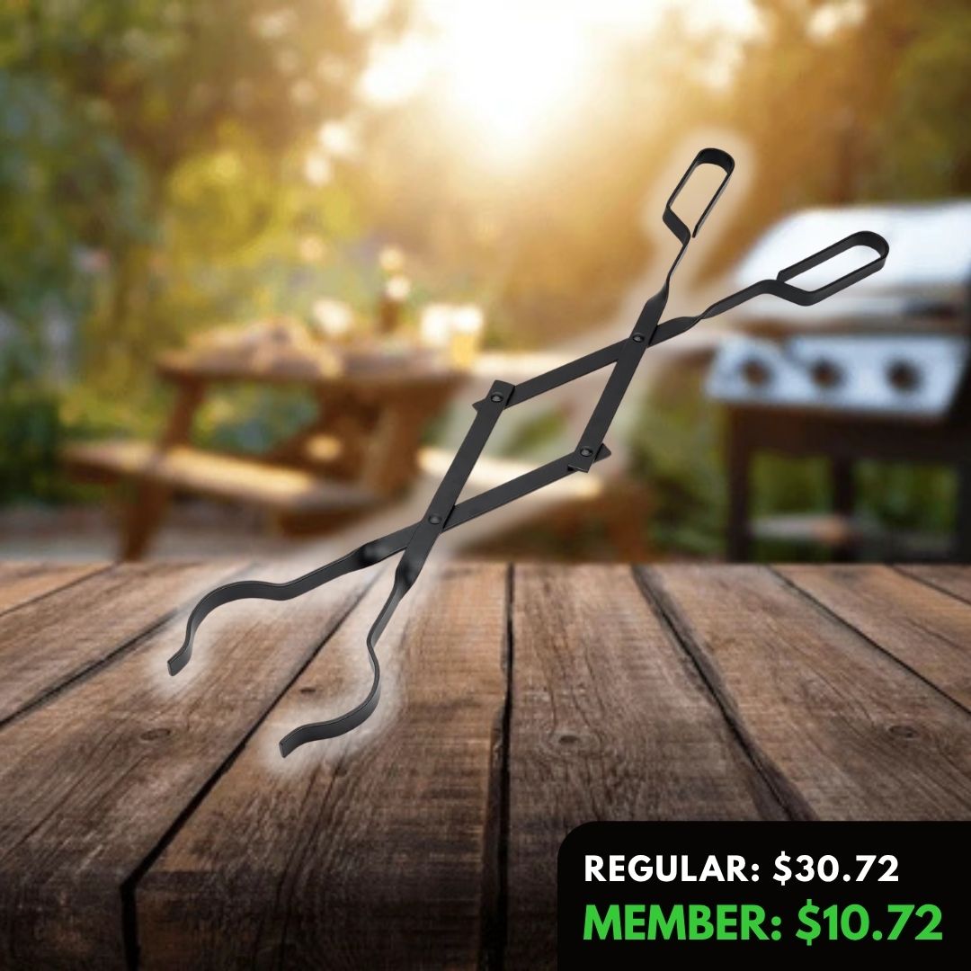 Heat-Shield Handle Tongs – Freedom BBQ