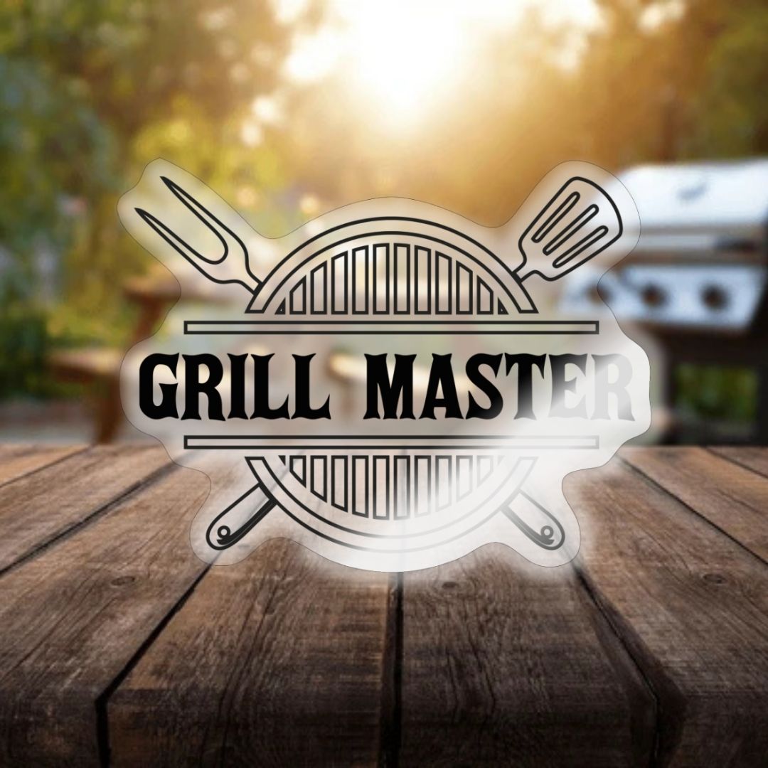 Grill Master Decal – Freedom BBQ